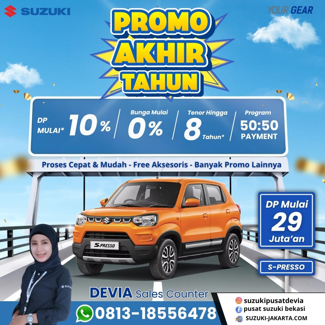PROMO SUZUKI SPRESSO AKHIR TAHUN 2025 – Promo Suzuki Bekasi | Dealer ...
